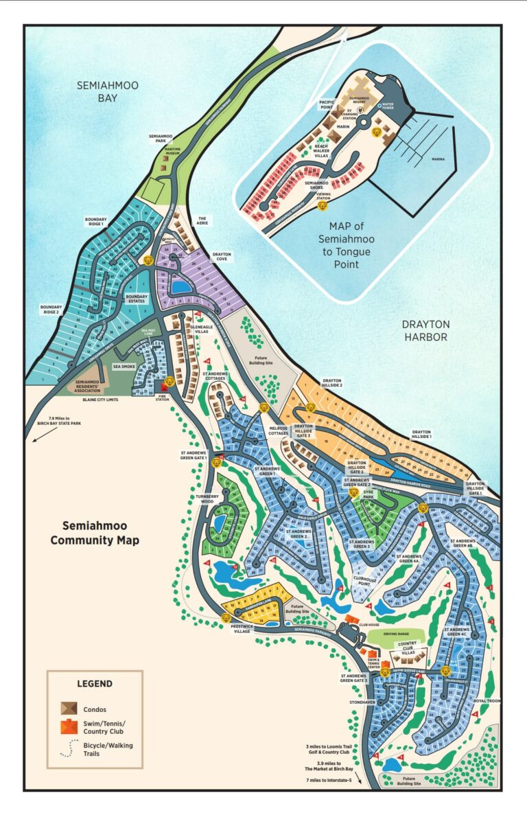 Map | Semiahmoo Resort Assocation